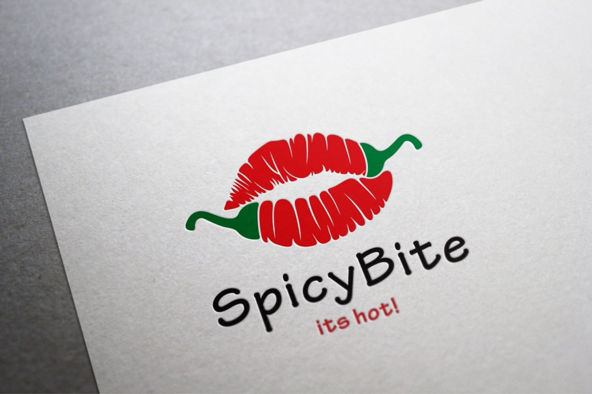 Spicy Bite Logo, a Branding & Logo Template by MotionMount