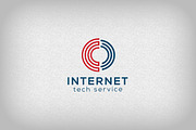 Internet Service Logo | Branding & Logo Templates ~ Creative Market