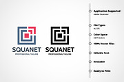 Square Net Logo, a Branding & Logo Template by Design_Planet