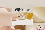 THE POP-UP | Roly Poly frame mockup, a Household Mockup by Stykke Studio