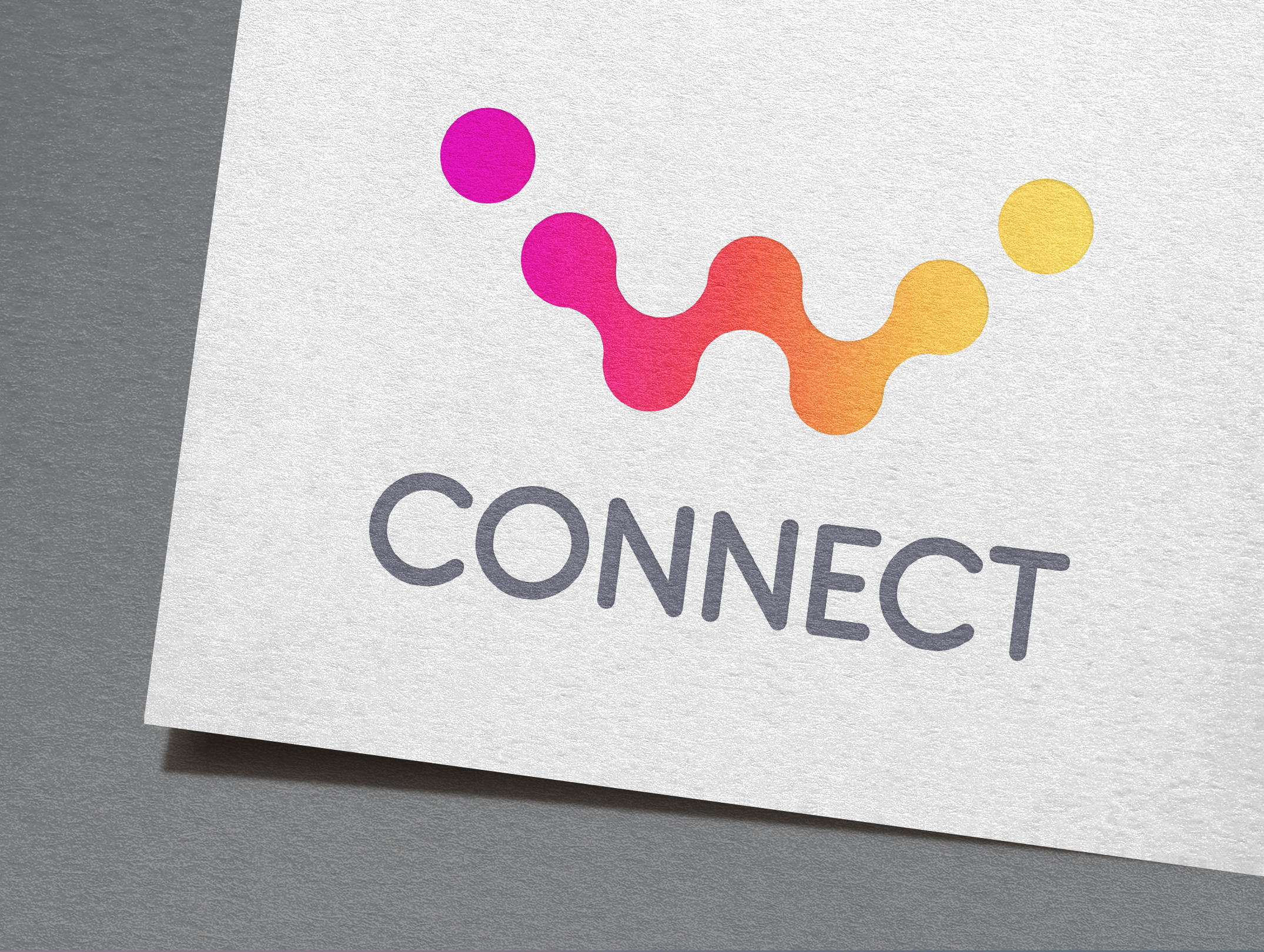 Connect Logo, a Branding & Logo Template by IKarGraphics | Creative Market