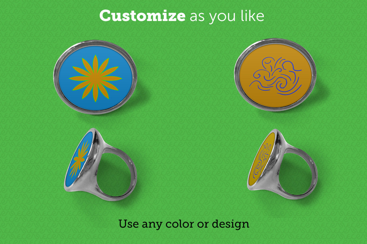 Ring Mock-up, a Print Template by VecRas