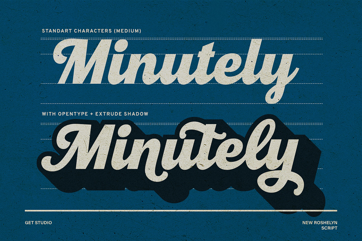 New Roshelyn Font Free Download - Fontaza