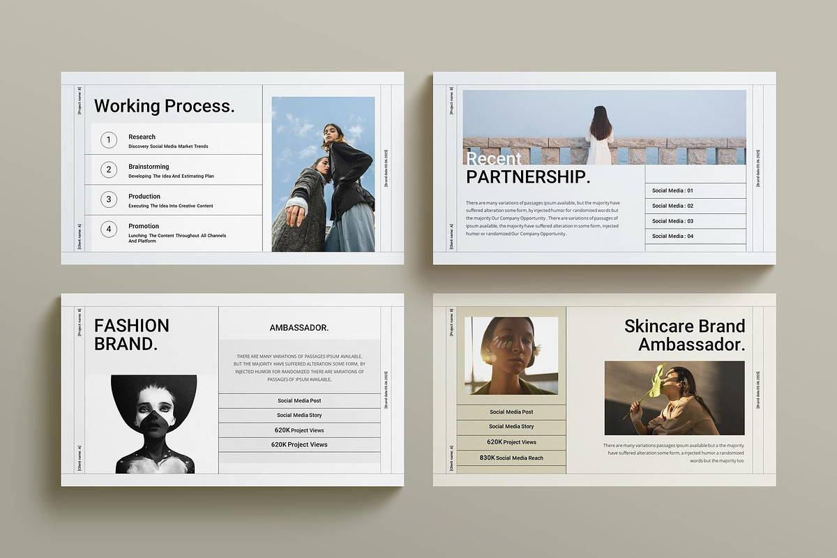 Media Kit Presentation Template, a Presentation Template by TemplatesForest
