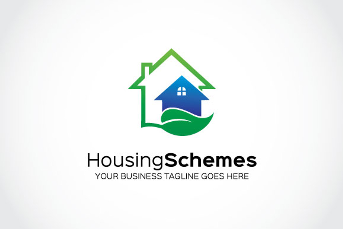 Housing Schemes Logo Template, a Branding & Logo Template by The ...
