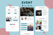 Events - Email Template, an Email Template by Pennyblack Templates