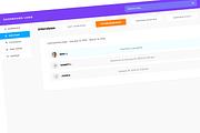 Interview App Dashboard Template