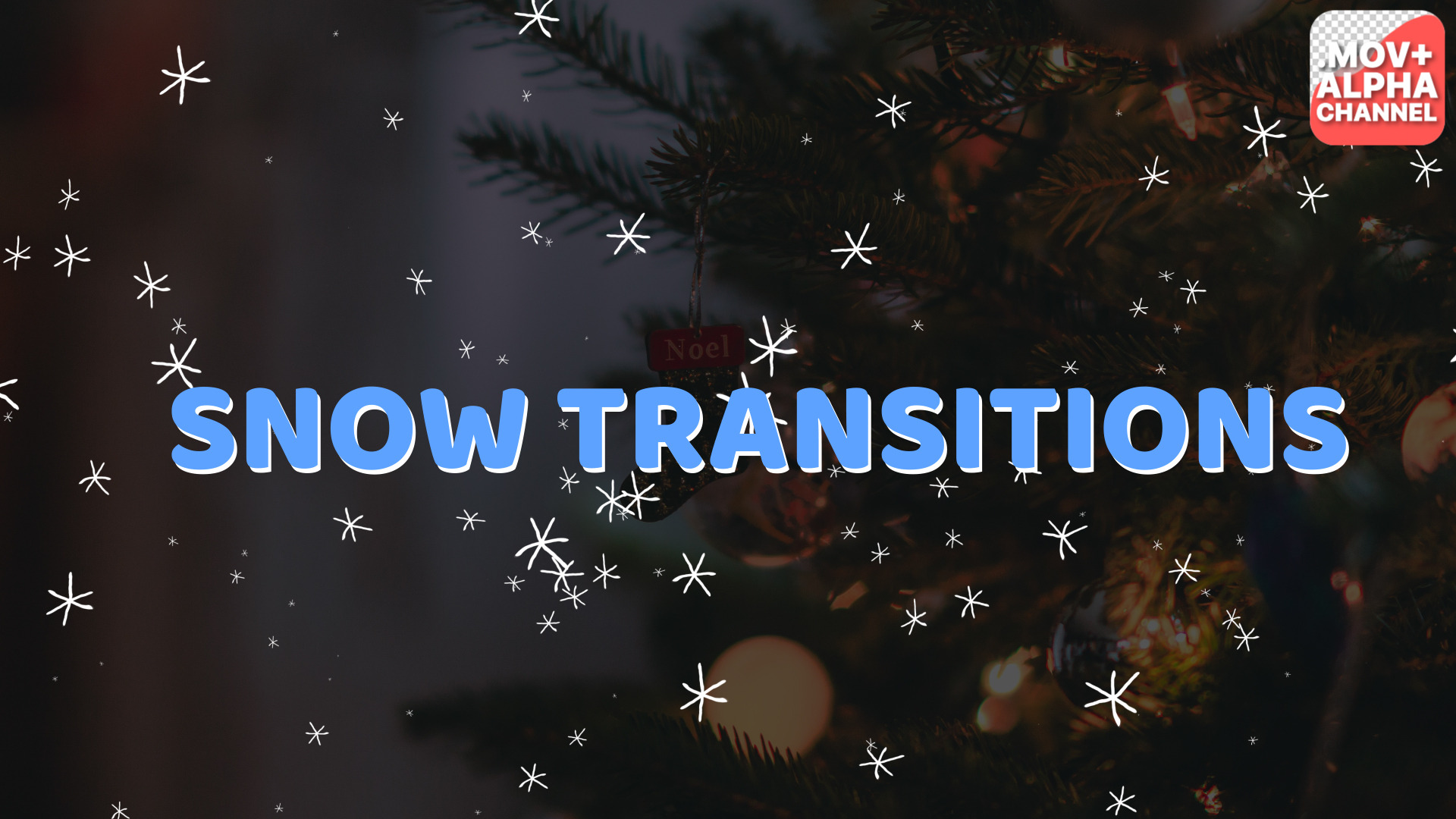 Snow Transitions | Motion Graphics, a Graphic by FlashFXbox