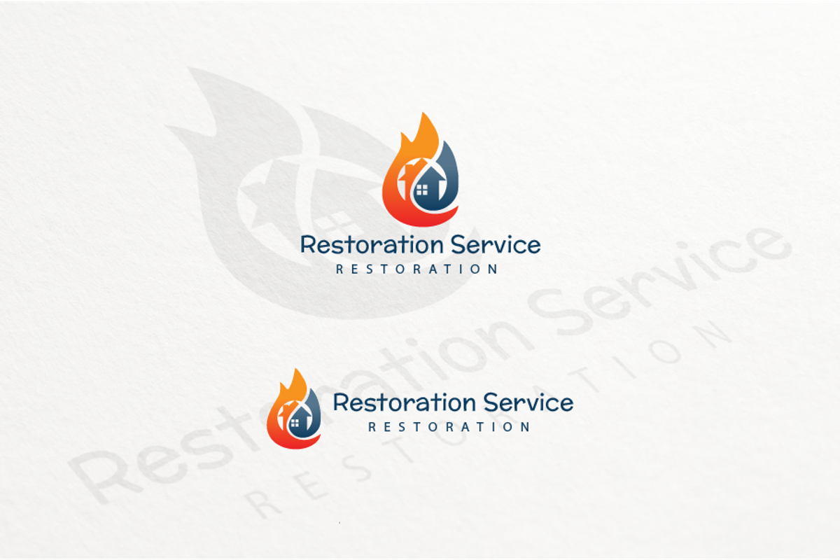 Restoration Service Logo Template, a Branding & Logo Template by Sign ...