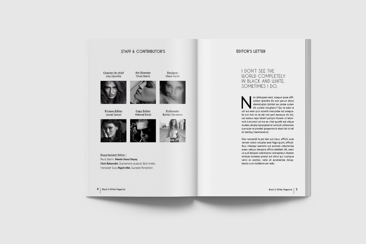 A5 Multipurpose Magazine Template, a Magazine Template by Uloel Design
