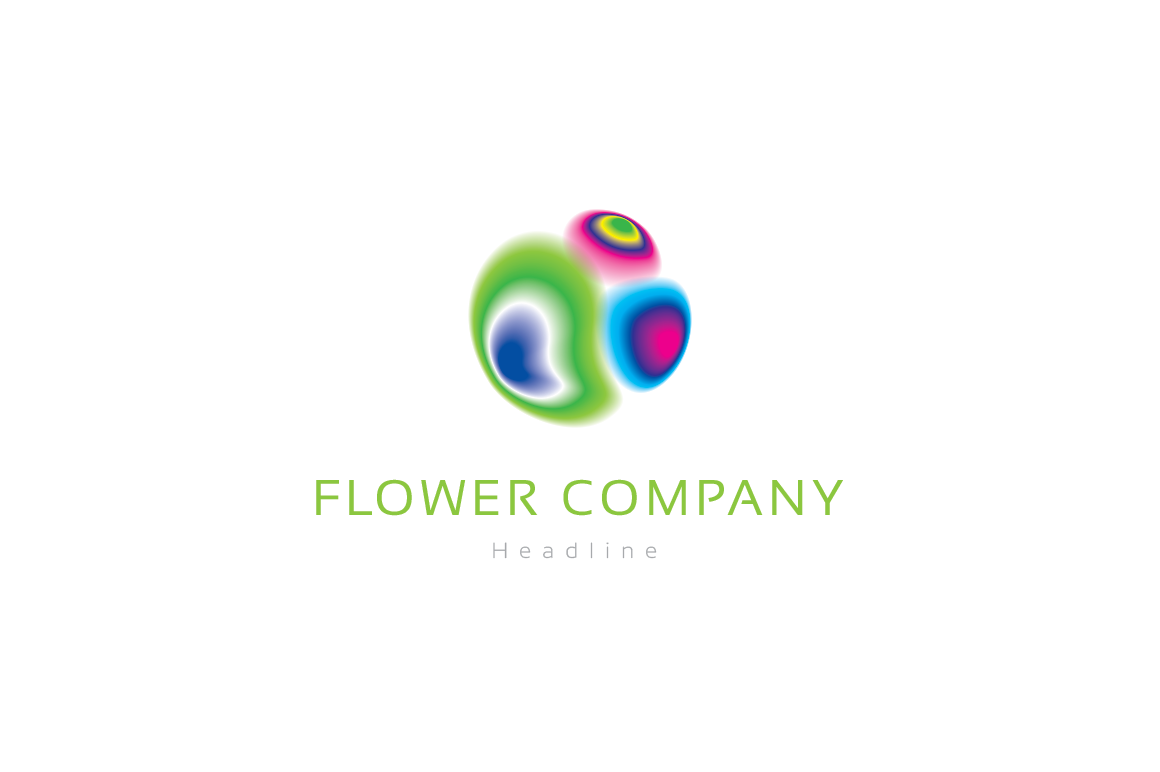 Flower company logo., a Branding & Logo Template by Anton Akhmatov
