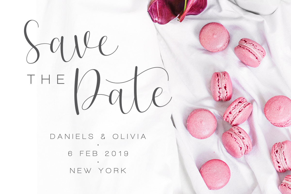 Effort - Calligraphy Font, a Script Font by Dharmas Studio