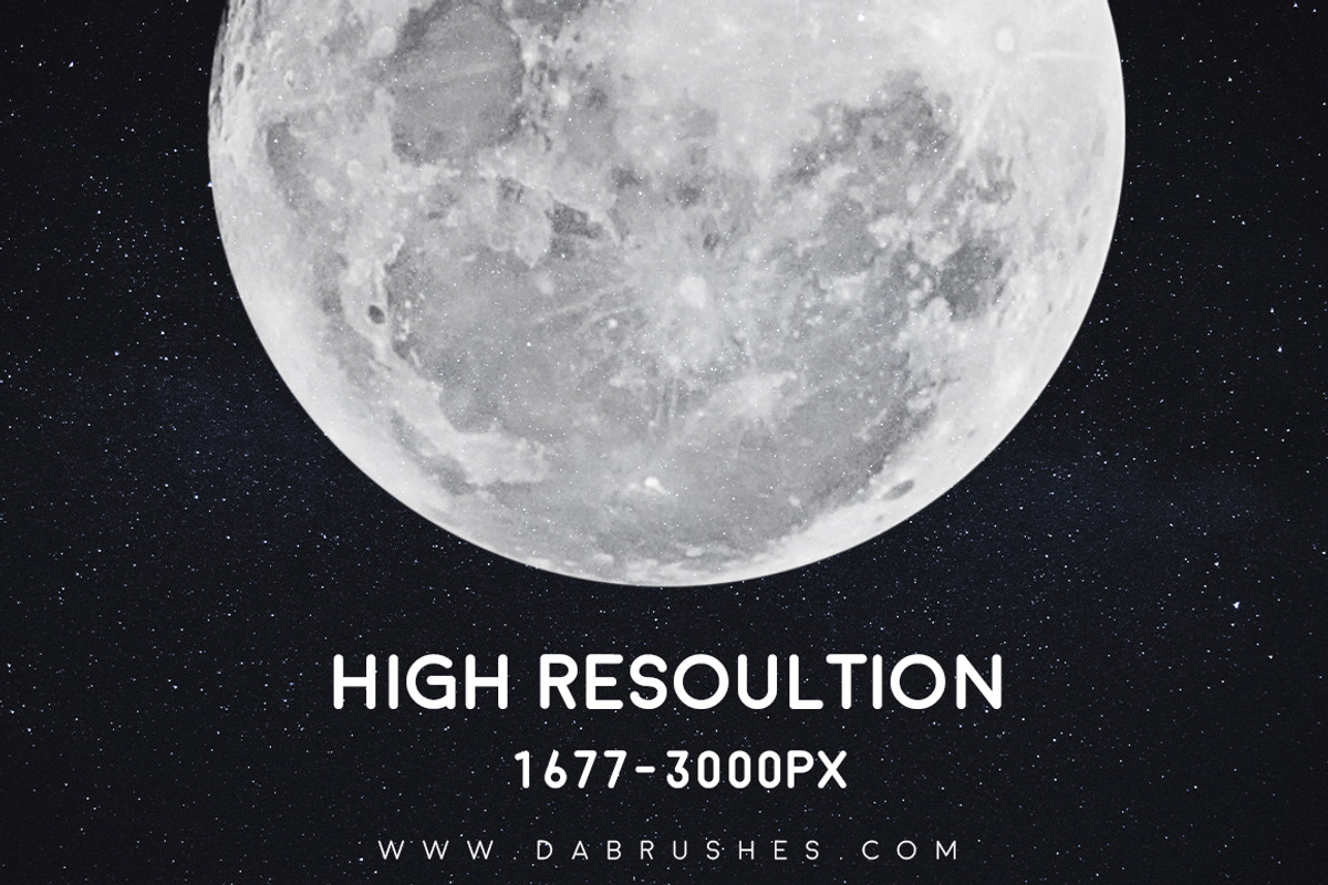 Photoshop Moon Brushes Download