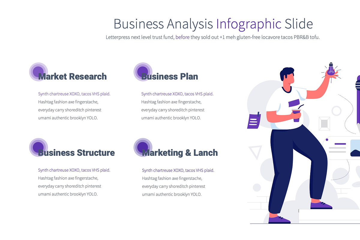 Business Analysis PowerPoint Slides, a Presentation Template by Pulsecolor