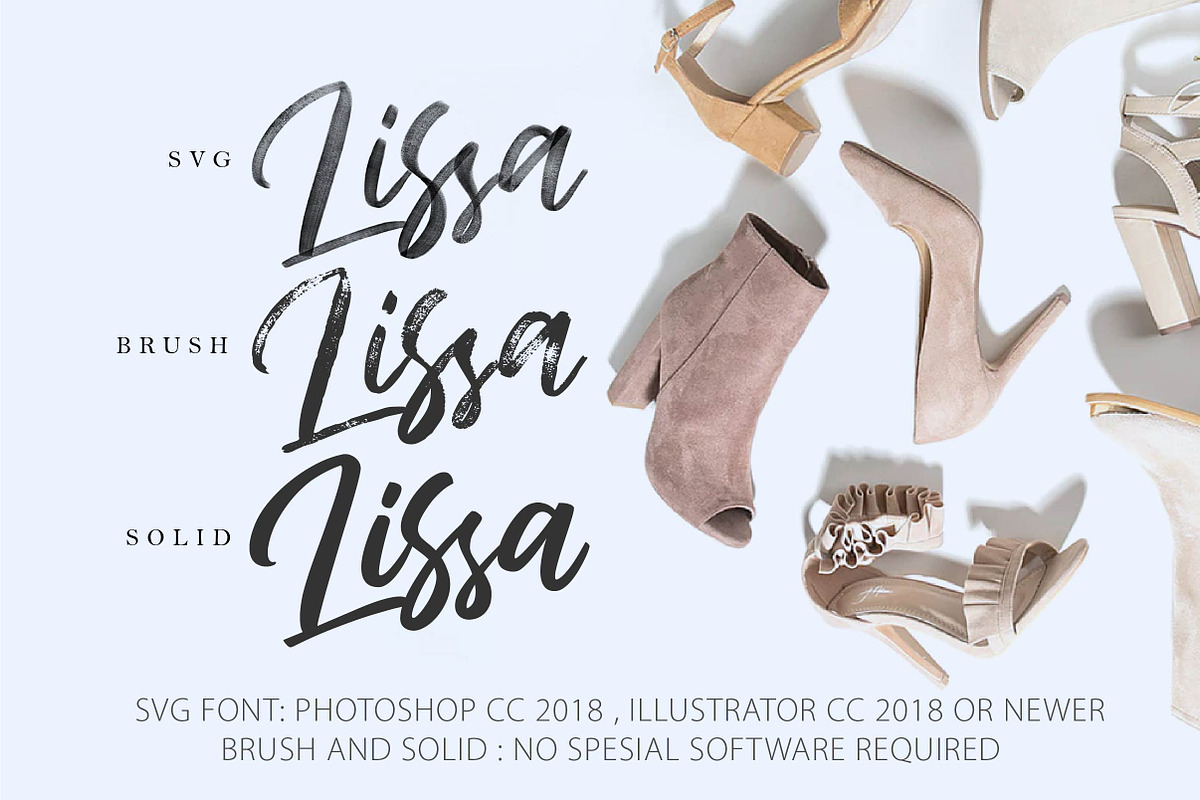 Light Shutter + SVG Font, a Script Font by Olexstudio | Creative Market