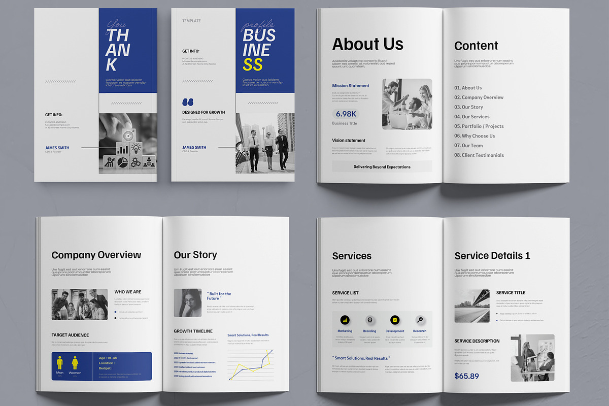 Creative Corporate Business Profile