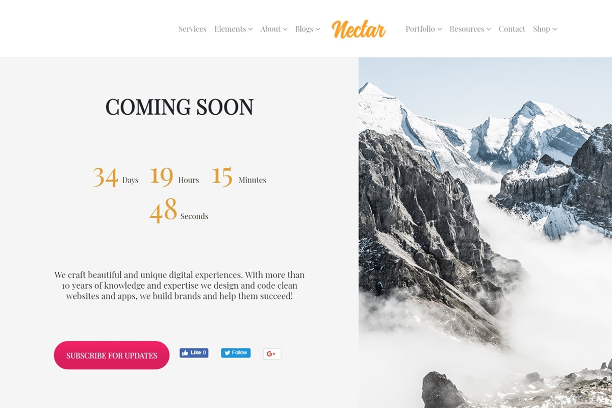 Nectar Multi-Purpose WordPress Theme