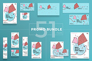 Promo Bundle | Music Party, a Poster Template by Amber Graphics