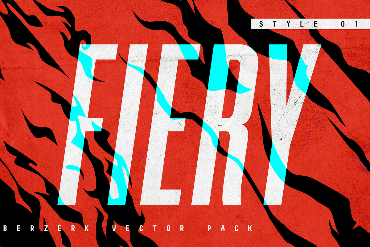 BERZERK - VECTOR PACK, an Object Graphic by GOAT Design Co.