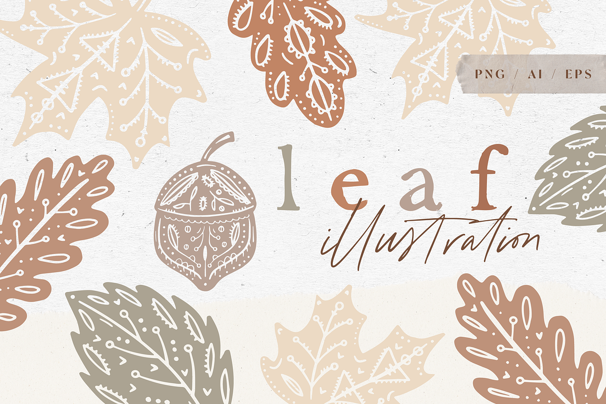 AUTUMN BUNDLE / vector + png, an Illustration by KruthDesign
