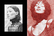 Pencil Sketch Poster Effect, a Layer Style Add-On by Design Squad