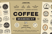 Logotype Coffee Branding Kit, a Branding & Logo Template by Refolve Design