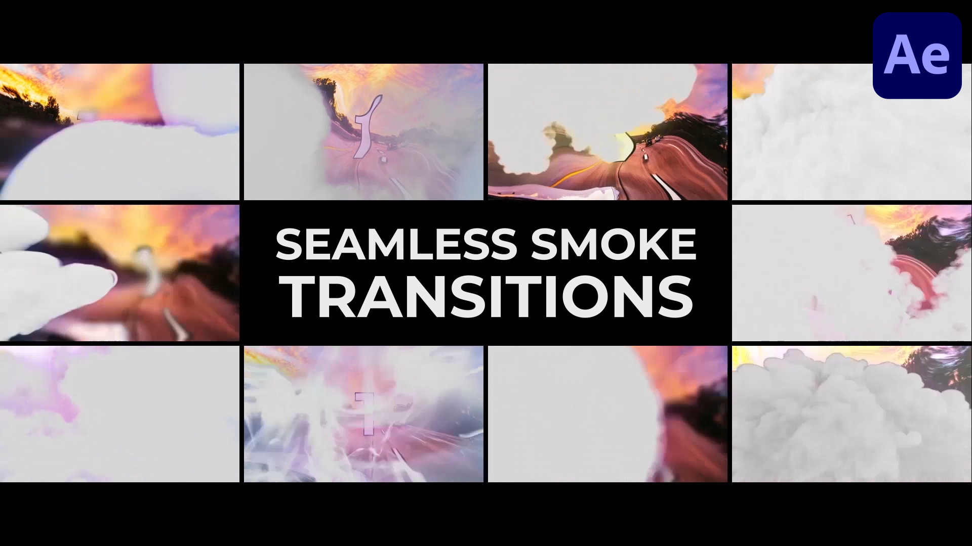 Smoke Transitions for After Effects | Creative Market
