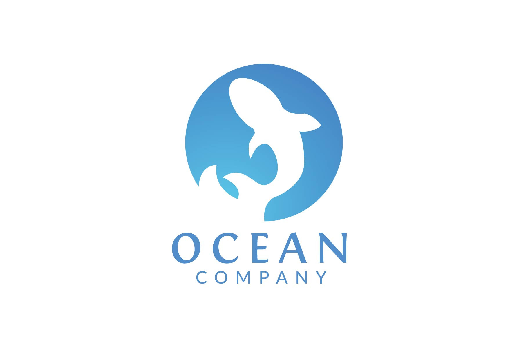 Ocean Company Logo | Branding & Logo Templates ~ Creative Market