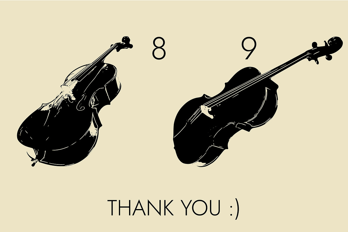 Music Instruments Dingbats Font