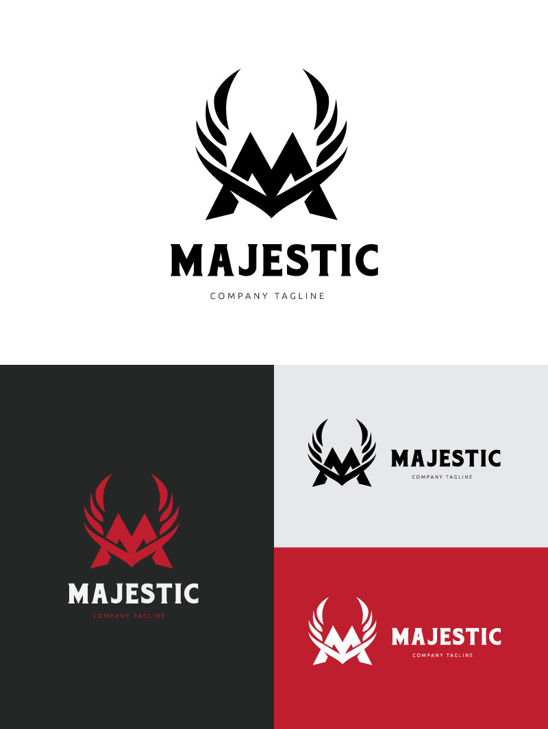 Majestic Logo, a Branding & Logo Template by Vectorwins Premium Shop