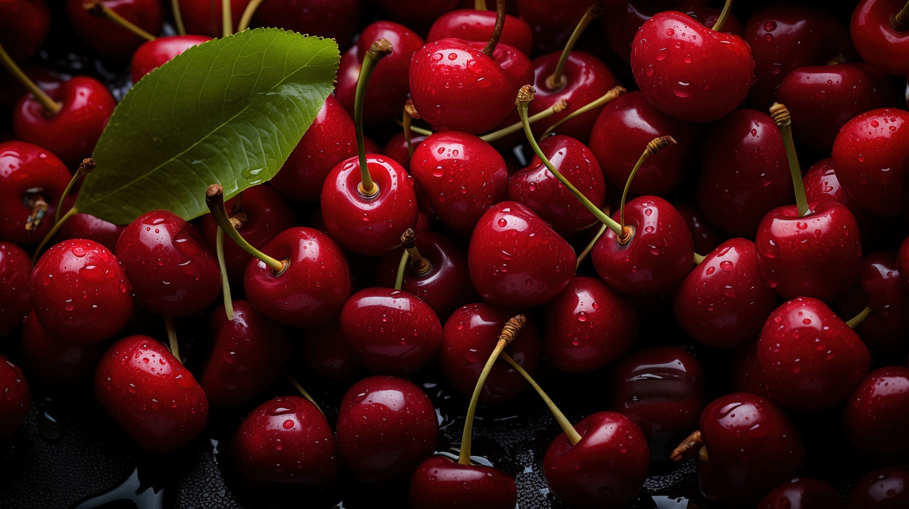 Cherries beauty texture, a Food & Drink Photo by Textures & Backgrounds