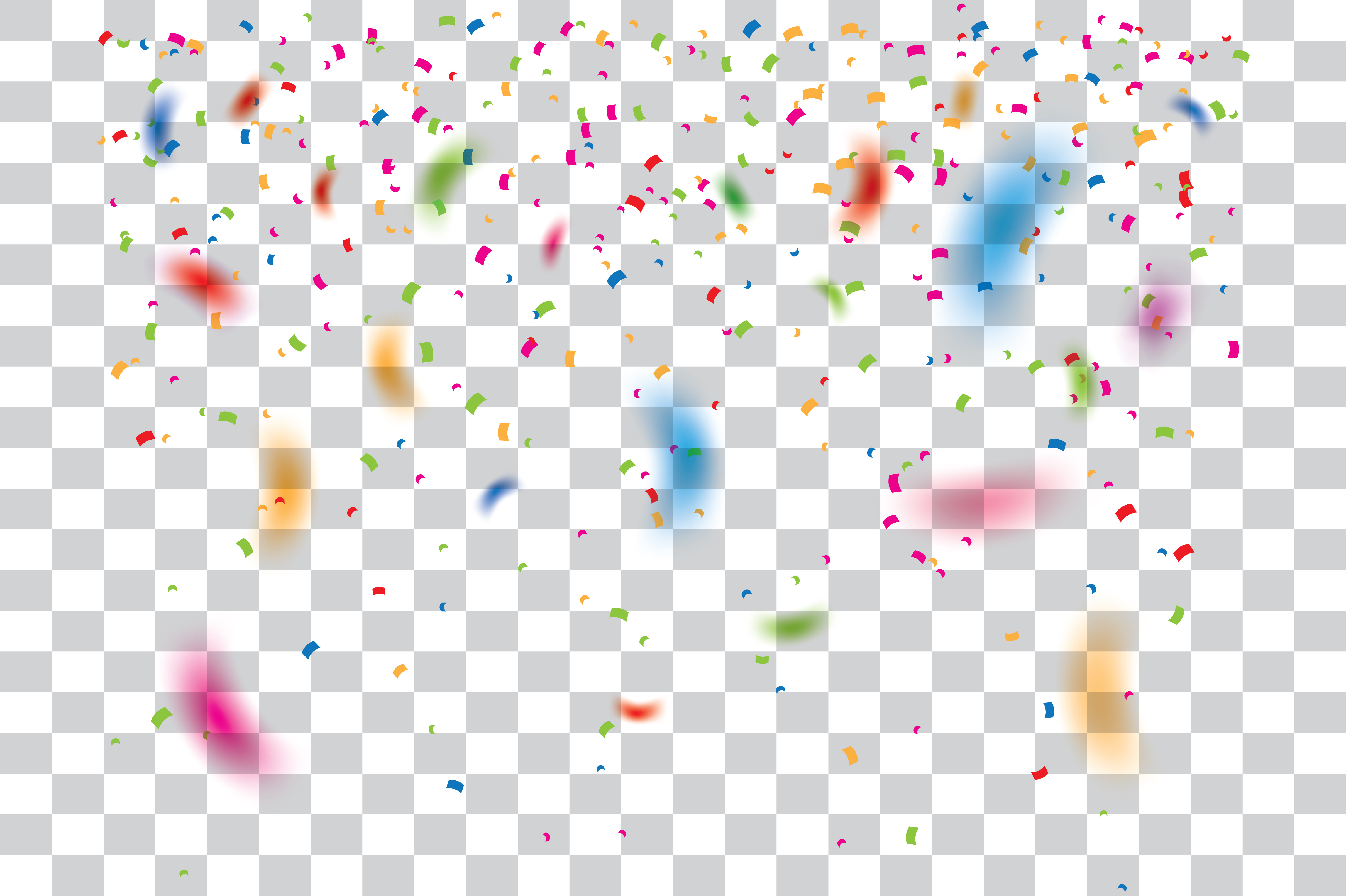 Falling confetti, a Decorative Illustration by Leone_v | Creative Market