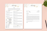 Water Color CV-Resume Tempalate *C, a Resume Template by Showy68 Template