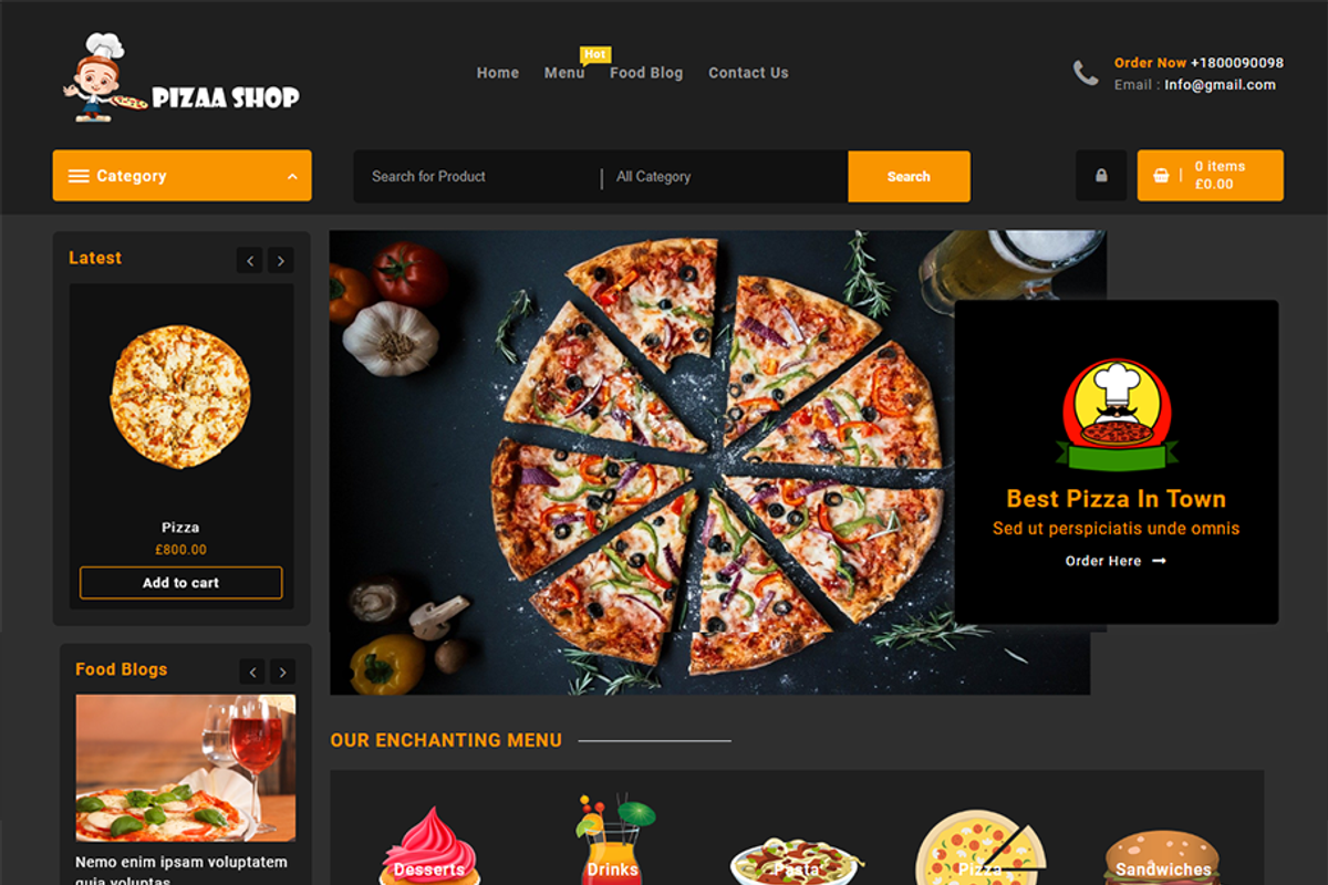 Open Shop - eCommerce Theme, a WordPress Template by ThemeHunk