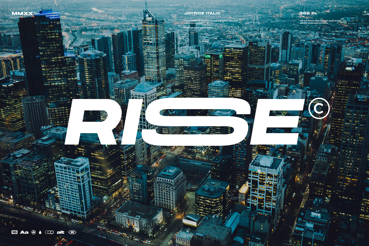 Joyride Extended Typeface, a Sans Serif Font by TypeJuice™ | joy ride ...