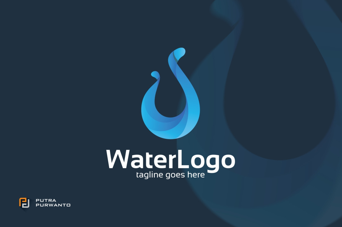 Water Logo - Logo Template, a Branding & Logo Template by putra_purwanto