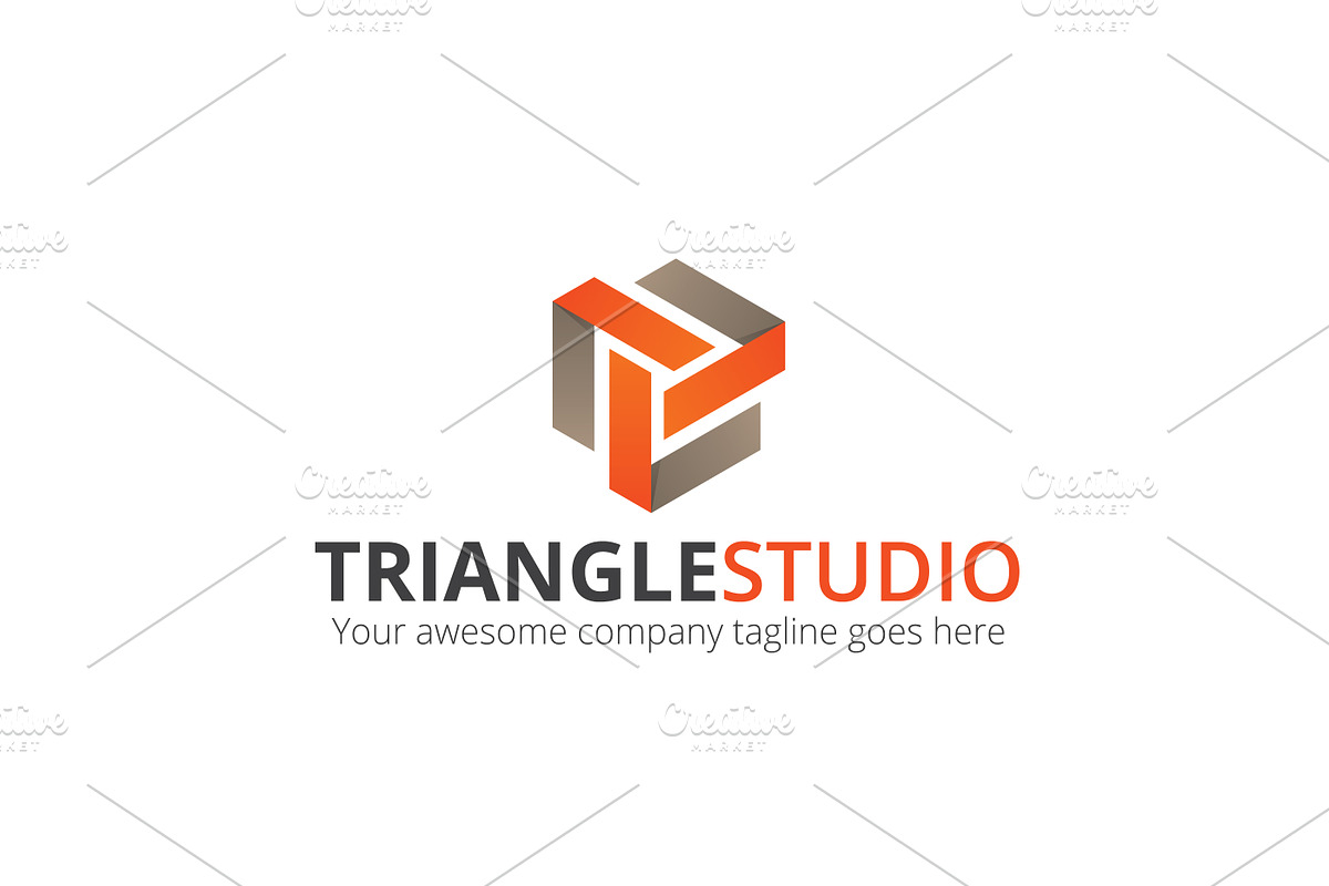 Triangle Studio Logo, a Branding & Logo Template by XpertgraphicD