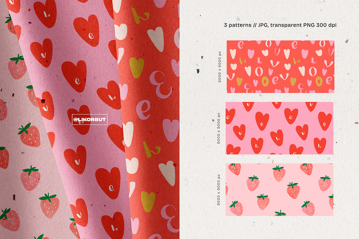 Love Pack. Valentine's Day Toolkit, a Decorative Illustration by likorbut