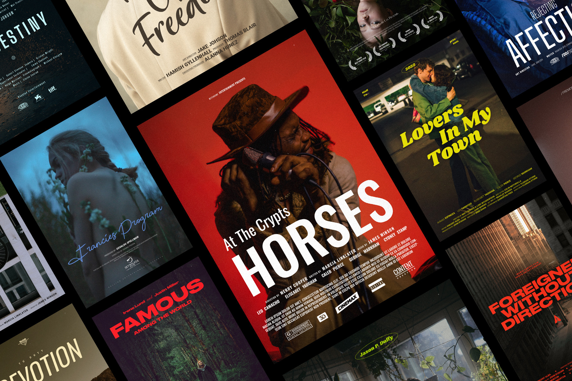 Movie Posters Vol.1, a Graphic by Pixflow