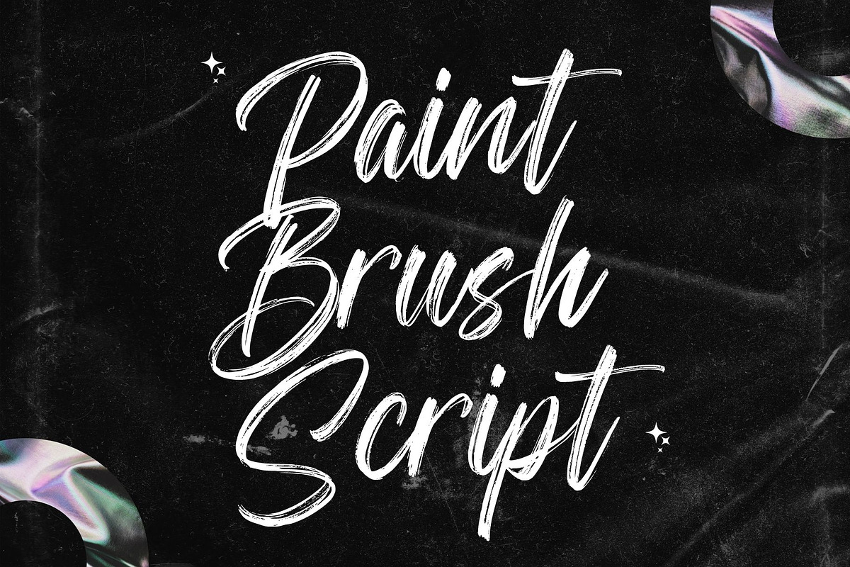 Paint Brush Script - Brush Font, a Script Font by Nirmana Visual