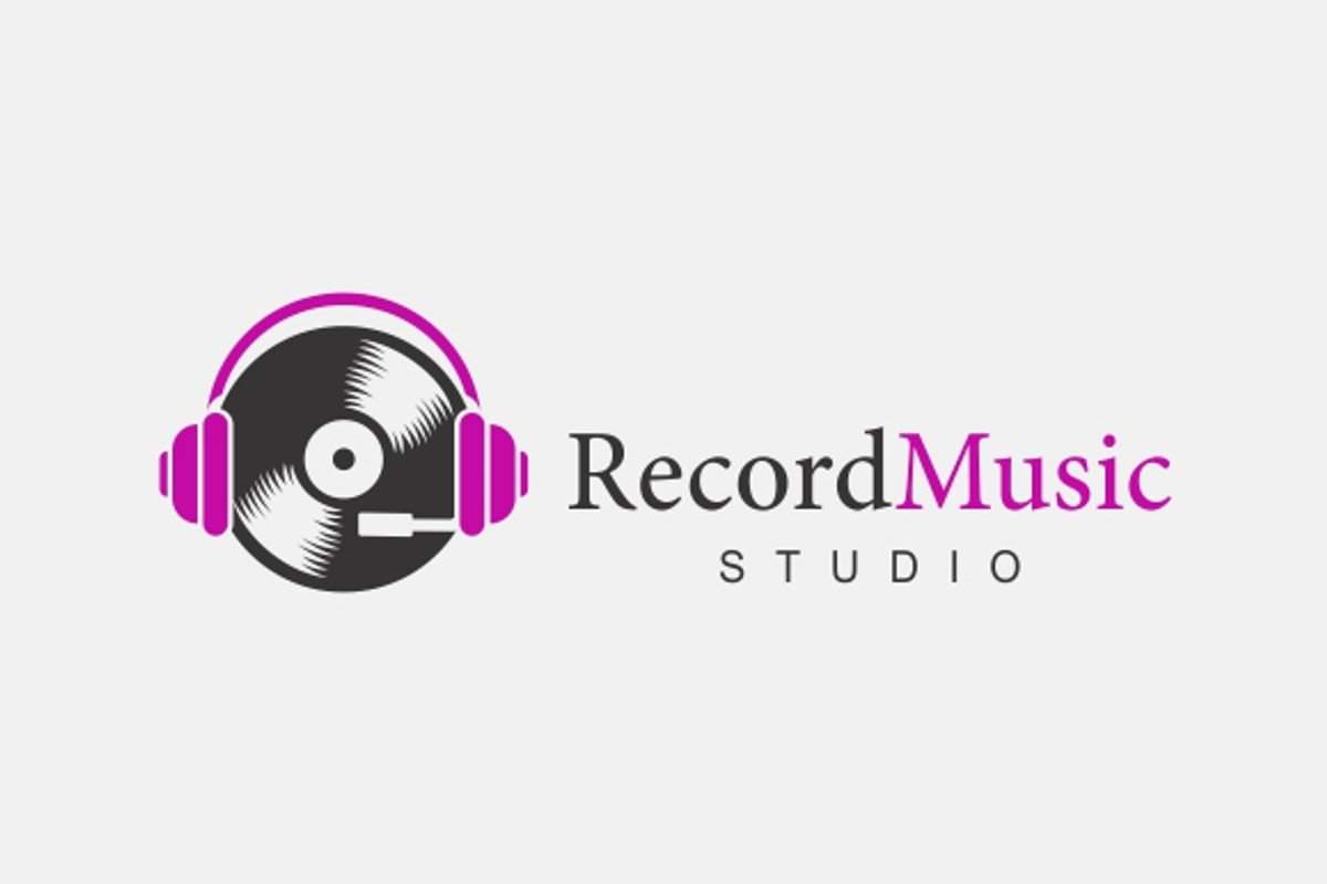 Record Music Logo, a Branding & Logo Template by MotionMount