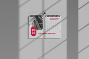 Calendar Mockup, a Books & Magazine Mockup by bimockup | Creative Market