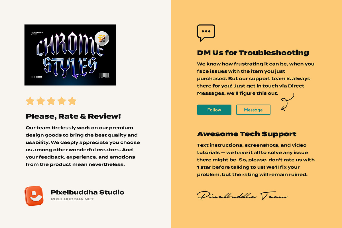 Download Galactic Chrome Text Styles