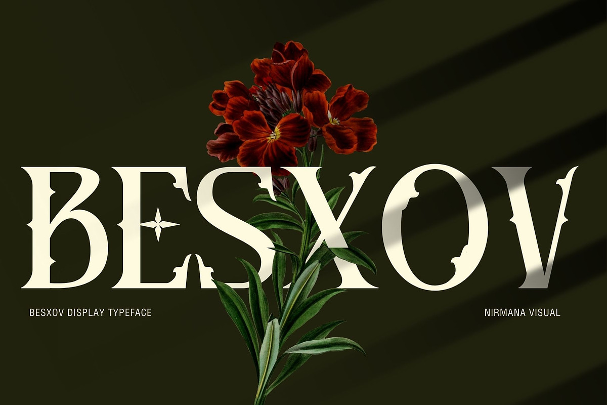 Besxov - Blackletter, a Blackletter Font by Nirmana Visual