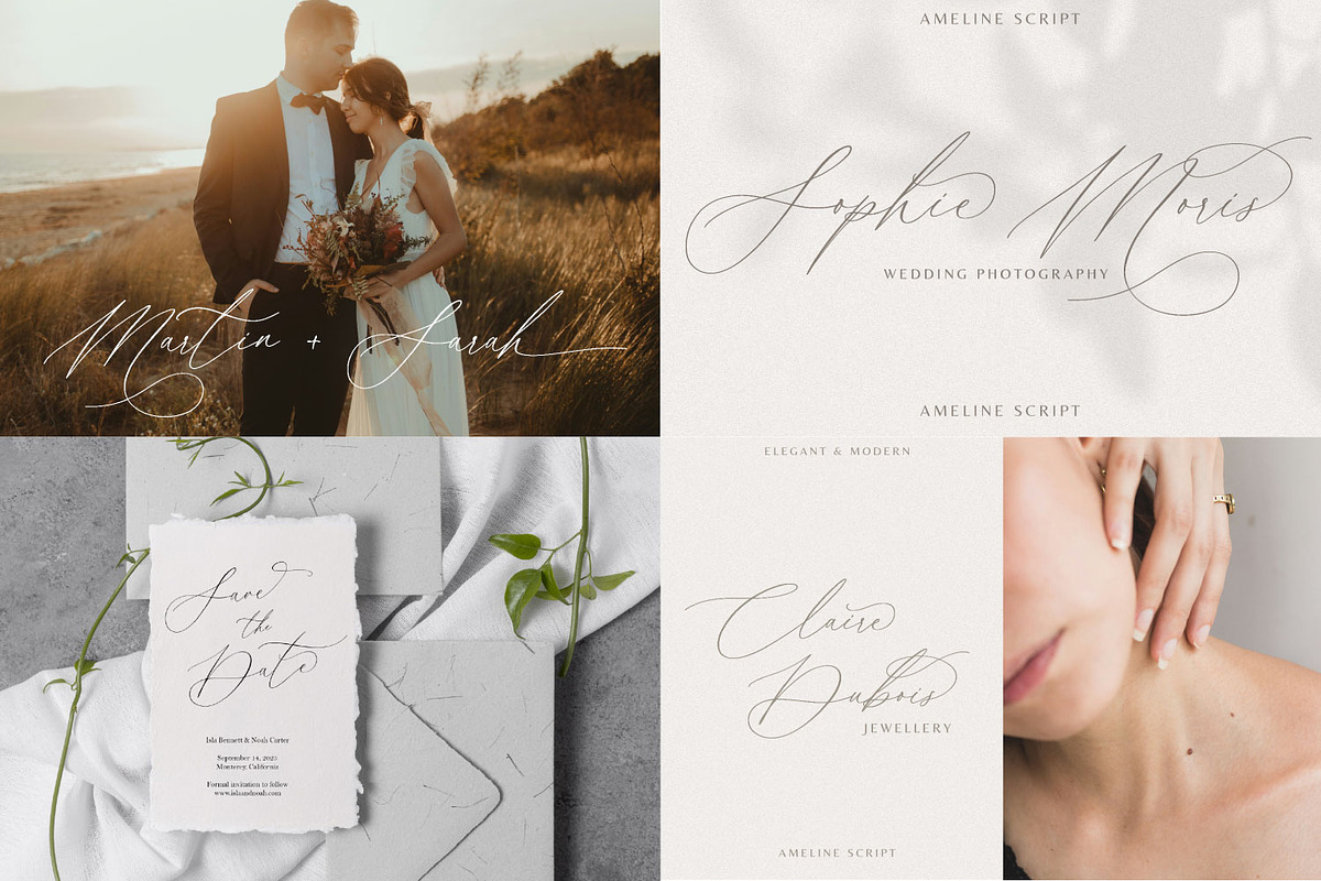 The Modern Script Font Bundle Vol. III