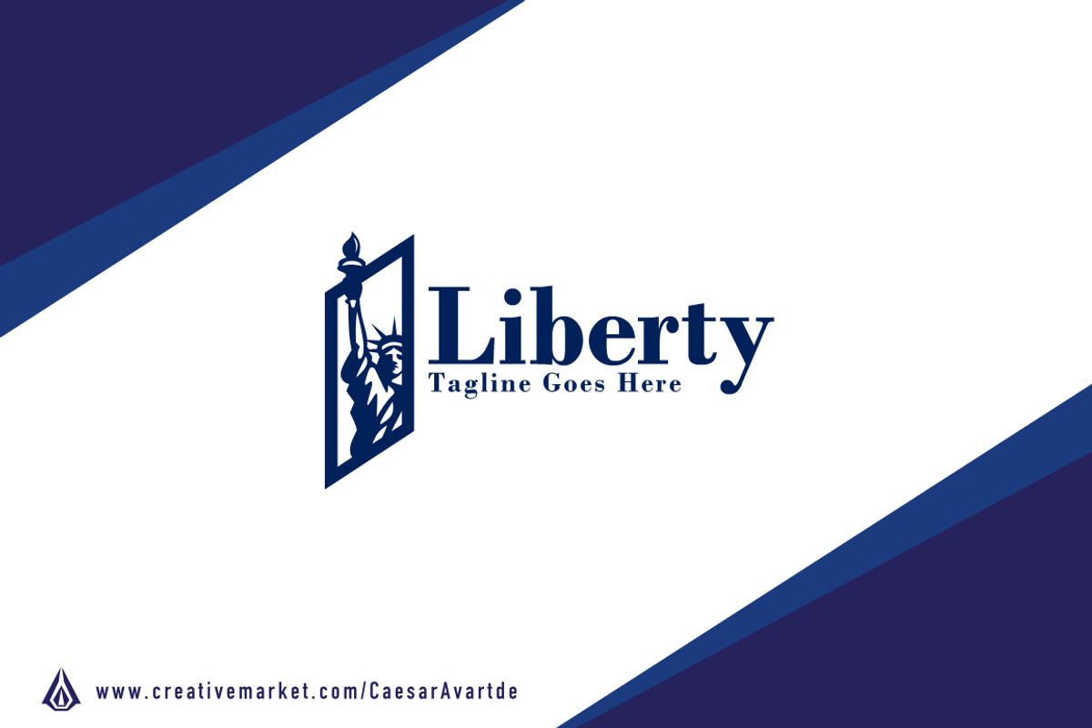 Liberty Logo Template, a Branding & Logo Template by Avartde Creative