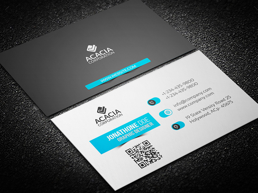 Shadow Business Card, a Business Card Template by DesignGhar