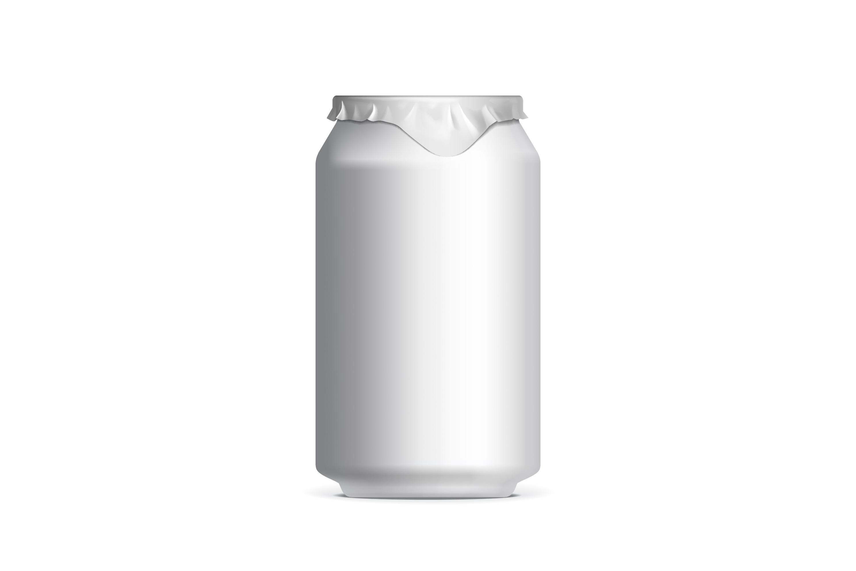 Light aluminum cans for drinks, a Cups & Container Mockup by Sunny
