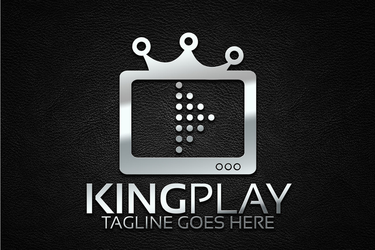 King Play Logo, a Branding & Logo Template by Josuf Media