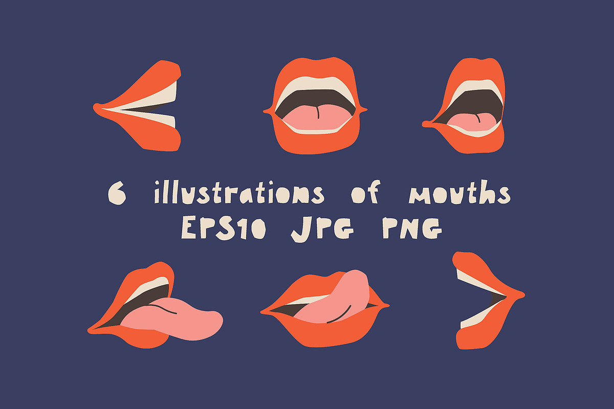 Open Mouth Font